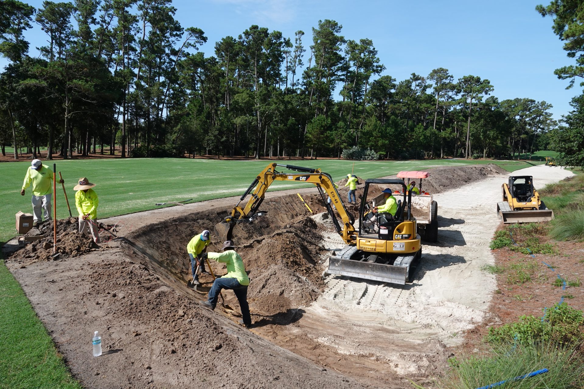 Golf Course Construction Services - MacCurrach Golf Construction